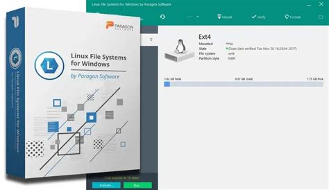 【訪問 Windows 中的 Linux檔案】paragon Linux File Systems For Windows 521146