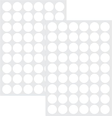 8 Sheets 688 Pieces Screw Hole Covers Stickers 12 Mm15 Mm