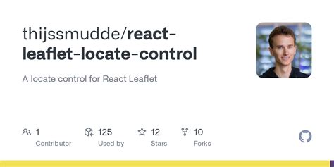 github thijssmudde react leaflet locate control a locate control for