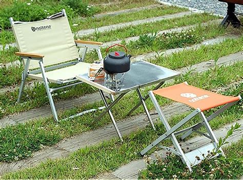 캠핑문 스텐 화로대 경량 캠핑테이블 T370