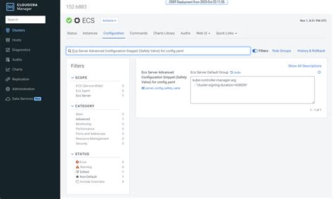 Adjusting The Expiration Time Of Ecs Cluster Certificates