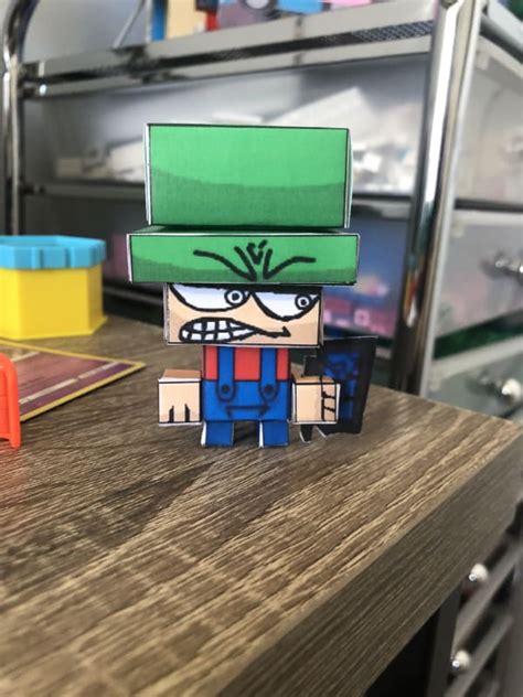 Pixel Papercraft Bambi Fnf Dave And Bambi Mod