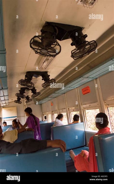 Passangers And Fans Inside Kangra Toy Train Himachal Pradesh India