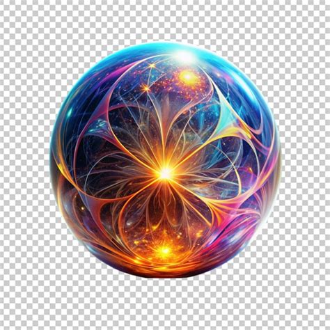 Glowing Globe Creative Abstract Design Premium Ai Generated Psd