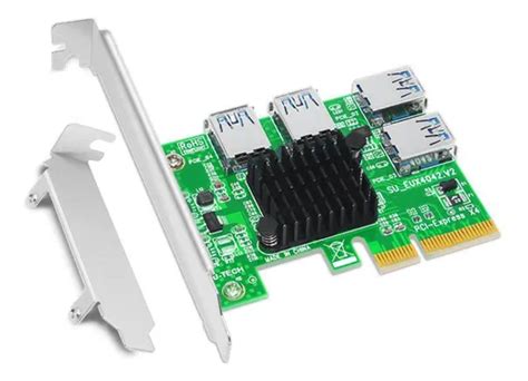 Tarjeta Vertical Pci Express 1 A 4 Adaptadores Pci E A Pci Meses Sin