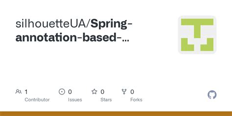 Github Silhouetteuaspring Annotation Based Configuration
