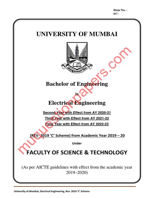 be electrical engineering third year te semester 5 rev 2019 c