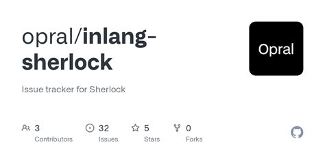 Issues Opral Inlang Sherlock GitHub