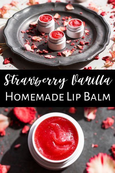 Strawberry Vanilla Lip Balm Artofit