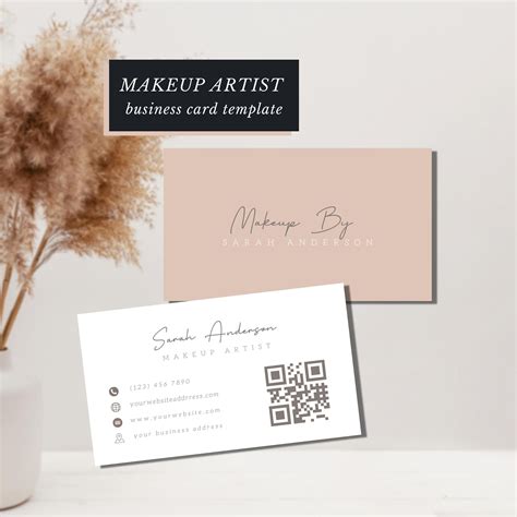 Makeup Artist Business Cards