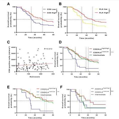 Hla Score And Cd8 Positive Cells Combination As Prognostic Factor A Download Scientific
