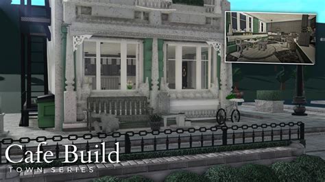 🚙 ♡ Bloxburg Cafe Build Roblox Speed Build ♡ Youtube