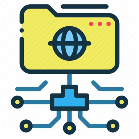 Ftp Sharing Folder File Transfer Client Server Icon Download On