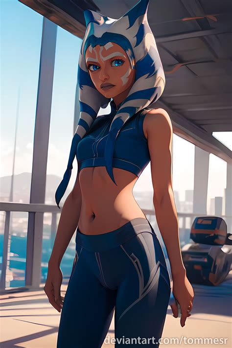 Ahsoka Tano In The Gym 3 By Tommesr On Deviantart