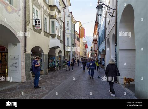 Street View In Merano Autonomous Province Of Bolzano South Tyrol