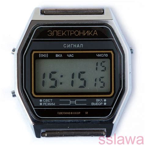 часы Электроника 52 СИГНАЛ Сделано в СССР vintage soviet watch ...