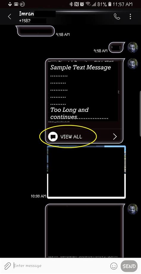 Samsung Messages Swipe To Delete And Tap To View Samsung Members