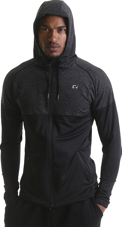Ript Rcjkt739 Mens Hooded Zip Jacket Black Prometeus