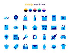 Vivid Js A JS Library Serving A Set Of SVG Icons Freebiesbug