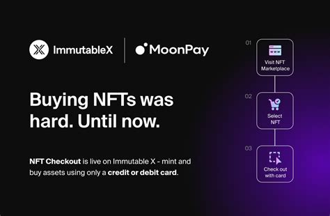 Immutablex And Moonpay Bring Nft Checkout To Immutablex Partners
