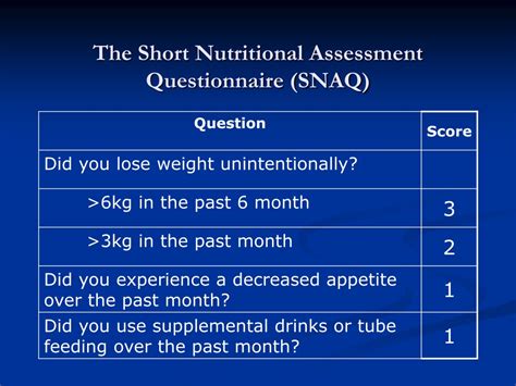 Ppt Nutrition Screening And Assessment Powerpoint Presentation Id9319961