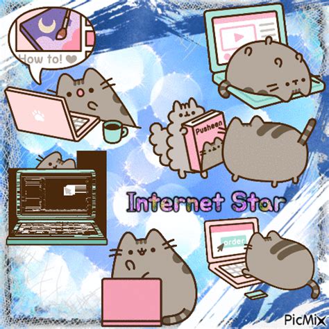 Pusheen Free Animated  Picmix