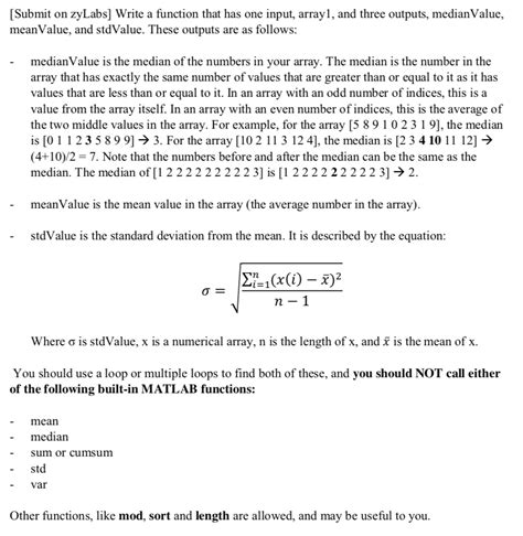 Solved Submit On Zylabs Write A Function That Has One Chegg
