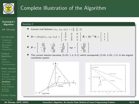karmarkar s algorithm for linear programming problem pdf