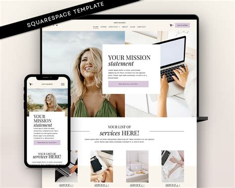 Squarespace Template Neutral Website Website Theme Squarespace Theme Site Design Aesthetics