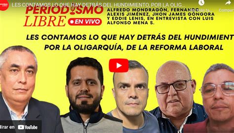 Les Contamos Lo Que Hay Detrás Del Hundimiento Por La Oligarquía De