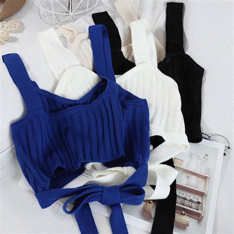 옥수수클로젯 여름신상여름니트 뷔스티에 썸머 웨이브 물결 니트 크롭탑 나시 크로스 허리 스트랩 슬림핏 미니 브라탑 튜브탑 탱크탑 이너 티셔츠