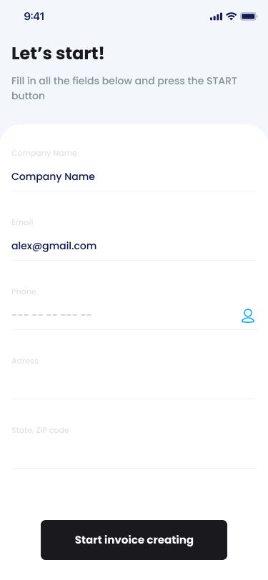Invoice Maker And Estimate Ios Source Code Application Swift Template