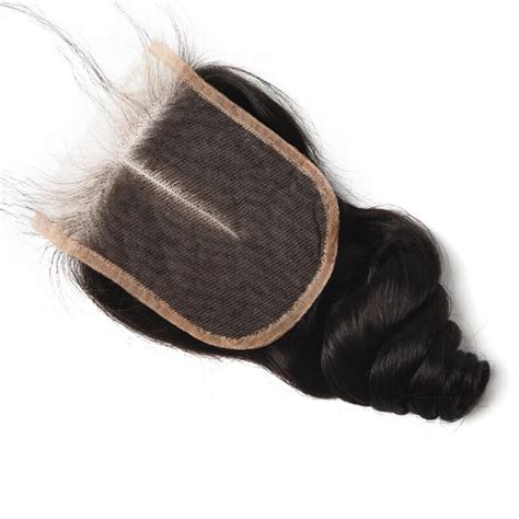 Virgin Brazilian Loose Wave Lace Closure