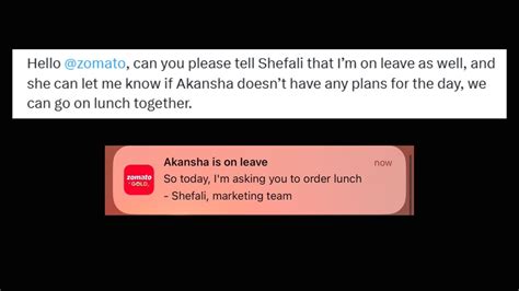Zomatos Cheeky ‘akansha Notification Sparks Witty Reply From Man I