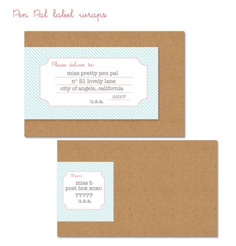 16 Best Envelope Wrap Labels Images On Pinterest Paper Love And Cards