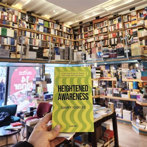📗book Cover Design ⭐️heightened Awareness By Ledri Mah Rreze Guri