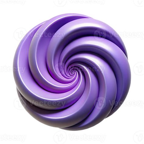 Spectacular Signature Symmetrical Geometric Spiral Design Clean Lines Flat Color Scalable