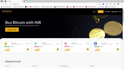 Github Rasinthadilshanjayarathnebinaceclone Binance Clone Project