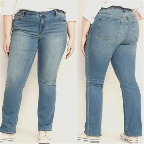 Old Navy Jeans Curvy The Flirt Old Navy Sz 3 Boot Cut Stretch Just