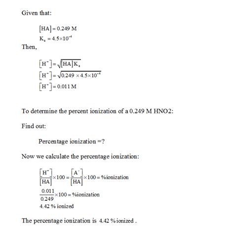 Write The Chemical Equation For Ionization Of Hno2 In Water Tessshebaylo