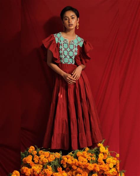 Raíces Bordadas Oaxaca On Instagram ℂ 𝔼 𝕄 ℙ 𝔸 𝕊 Ú ℂ ℍ 𝕀 𝕃 Vestido