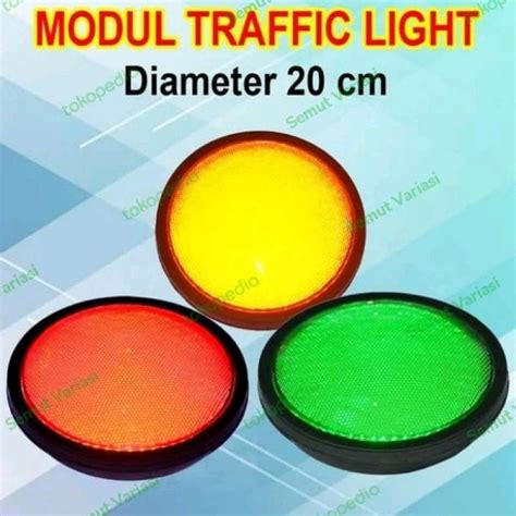 Promo Modul Lampu Led Traffic Light 20cm Set Mika Rumah Lampu Diskon 33 Di Seller Honey Living