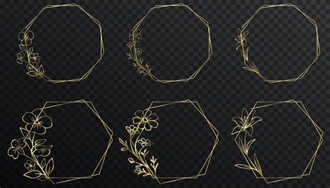 미니멀한 골드 프레임이 세련된 기하학적 형태로 곡선을 이루고 있습니다 직사각형 테두리는 라인 아트 정밀도로 부드럽게 빛납니다 검은 색 배경은 풍부한 황금색 대비를 아름답게