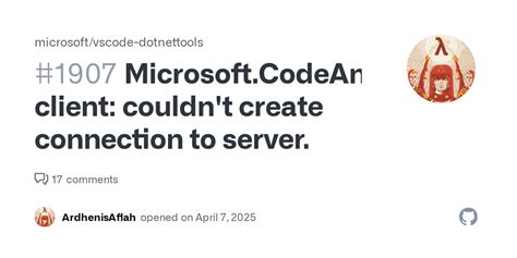 microsoft codeanalysis languageserver client couldn t create
