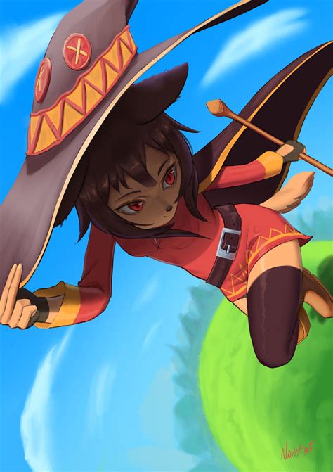 Megumin By Nathannaythf On Deviantart Megumin By Nathannaythf On Deviantart