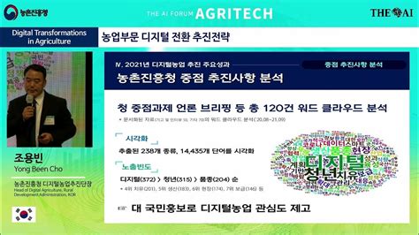 디지털 농업 농촌 개발 및 혁신을 위한 전략