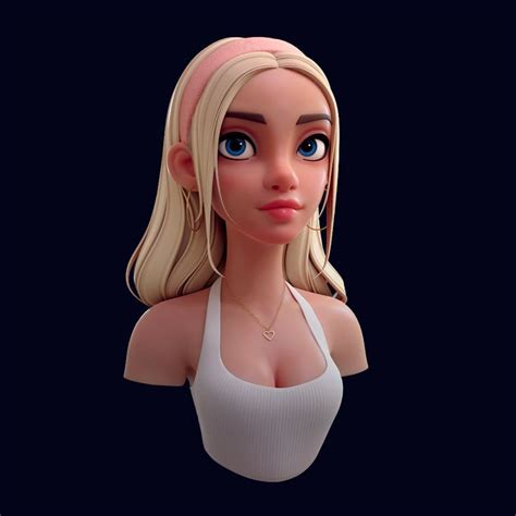 Artstation How To Sculpt A Stylized Head In Blender Character Modeling Disney Characters