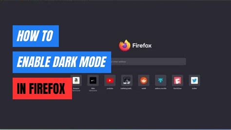 How To Enable Dark Mode In Firefox 3 Methods YouTube