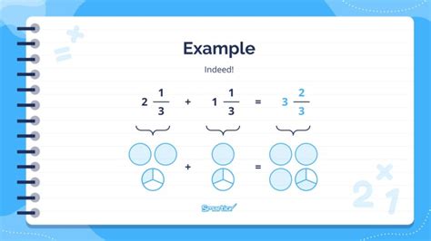 Fractions Addition And Subtraction Of Mixed Numbers