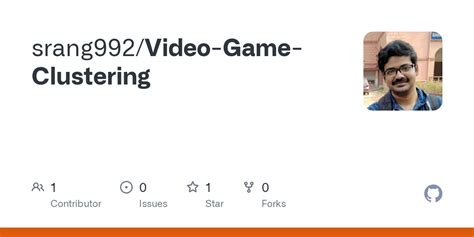 GitHub Srang Video Game Clustering